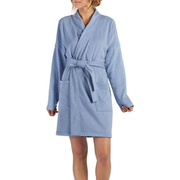 UGG | Intimates & Sleepwear | Ugg Plush Blue Bath Robe New With Tags ...